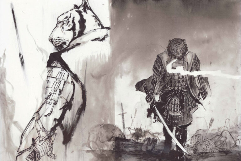 White Tiger – SAMURAI ANIMALS™